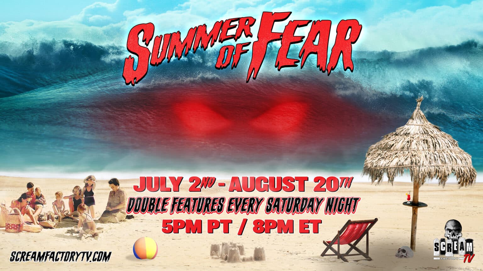 Scream Factory TV's Summer Of Fear: Double Features Every Saturday Night