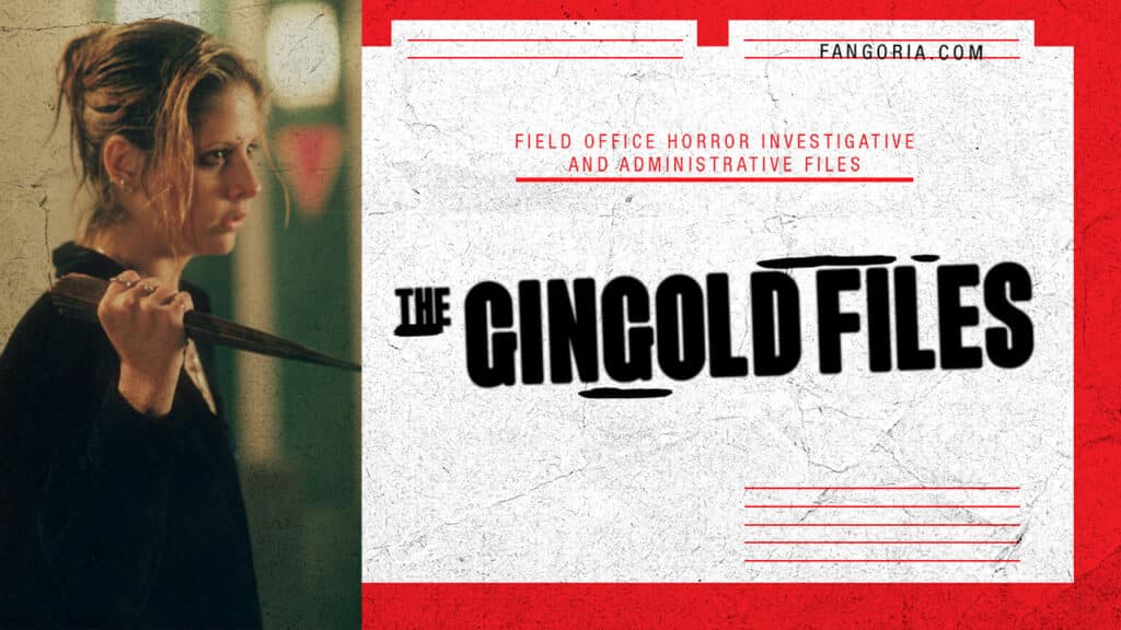 The Gingold Files September 11, 2023: THE DEAD ZONE, CRY_WOLF, BUFFY ...
