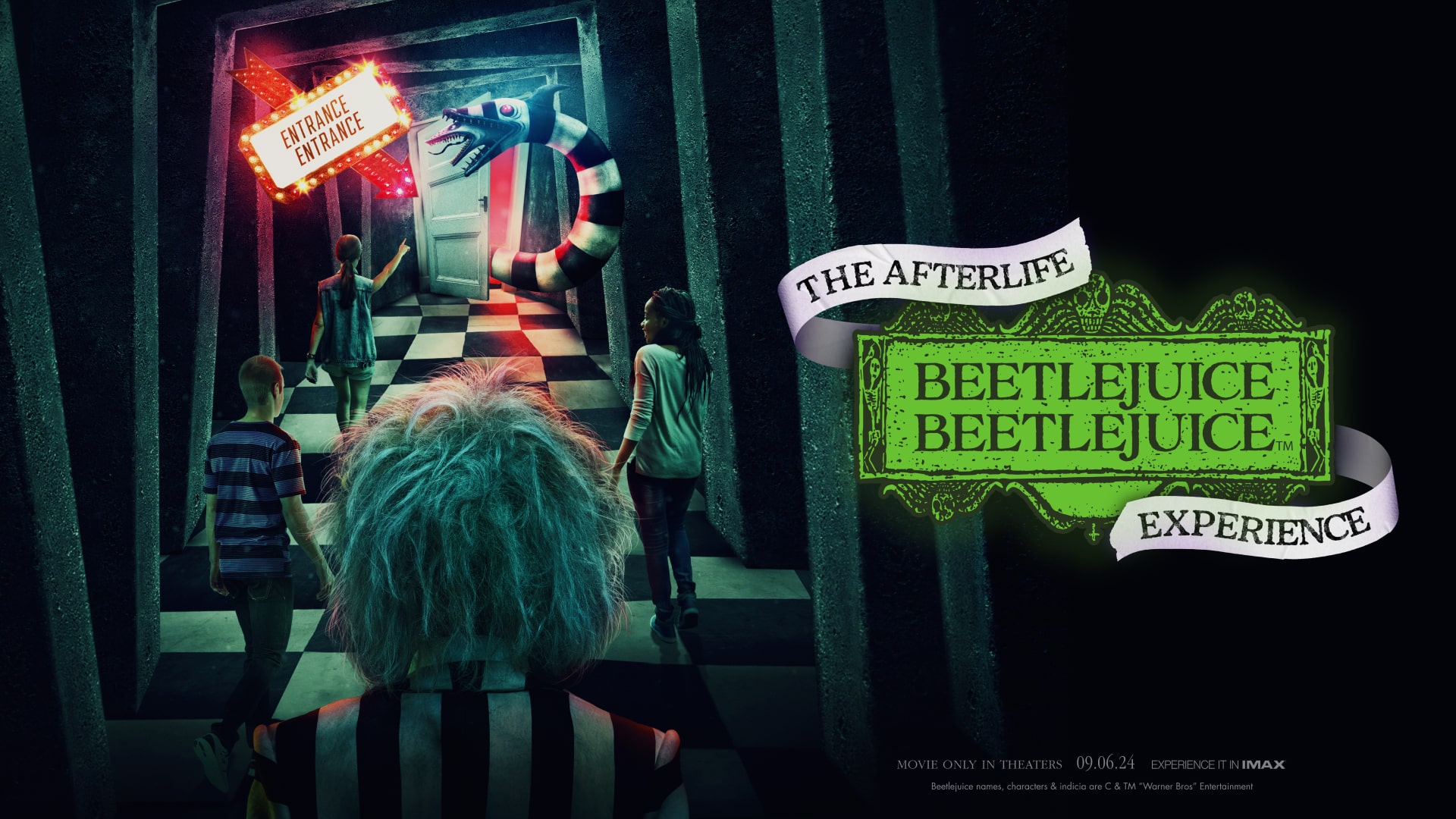 BEETLEJUICE BEETLEJUICE: The Afterlife Experience Is Coming To Hollywood