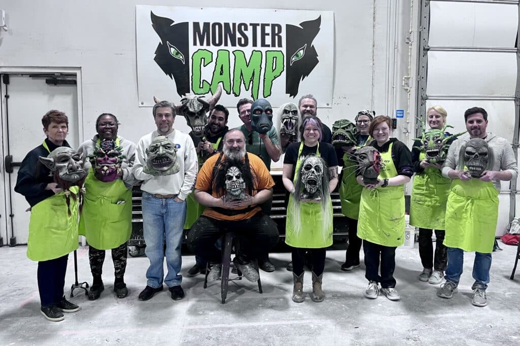 Learn How To Make A Mask At Stiltbeast Studios' Monster Camp Workshop