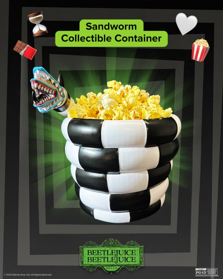 BEETLEJUICE BEETLEJUICE Popcorn Buckets Are Coming To Regal