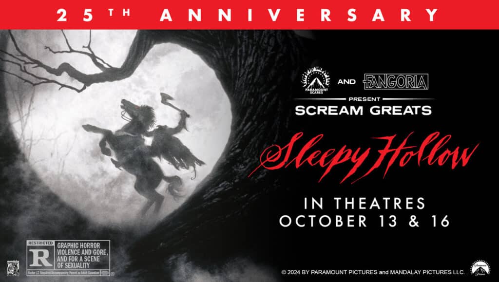 Tim Burton’s SLEEPY HOLLOW Is Haunting The Big Screen This Weekend