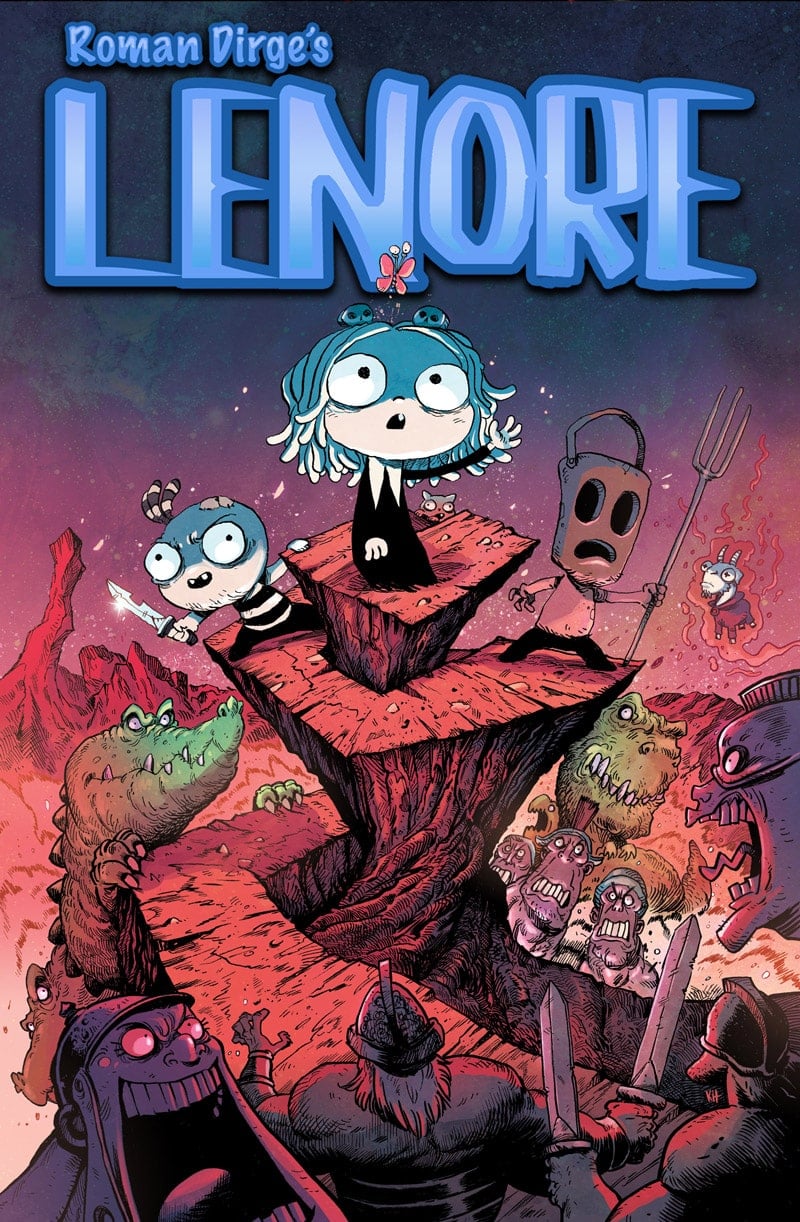 Roman Dirge’s Cult Classic LENORE, THE CUTE LITTLE DEAD GIRL, Returns After Seven Years!