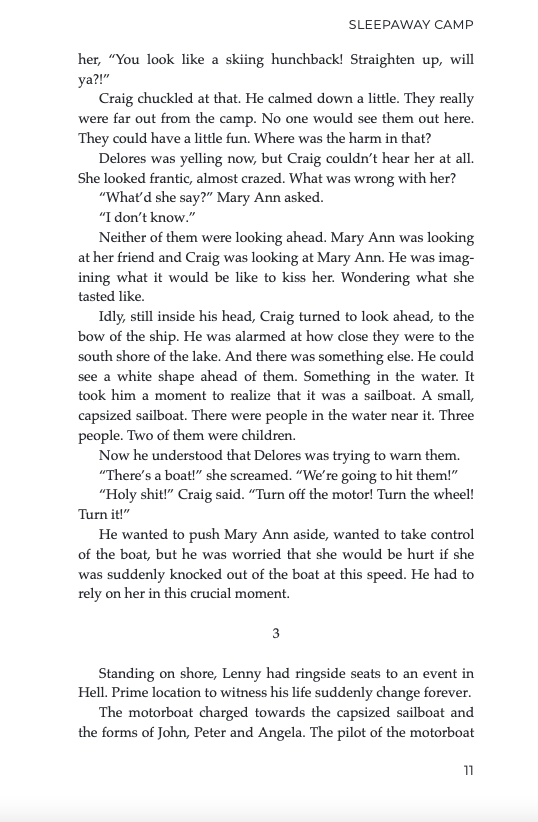 Exclusive Chapter Preview: Encyclopocalypse’s SLEEPAWAY CAMP Novelization